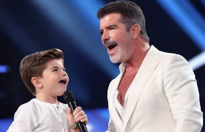 It was an unforgettable!! Simon Cowell and Son sing an Adorably Angelic Version of “Don’t Stop ...